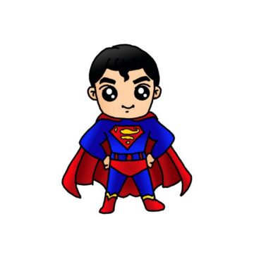 18 Superman Drawing Ideas - Step By Step Guide - DIYnCrafty