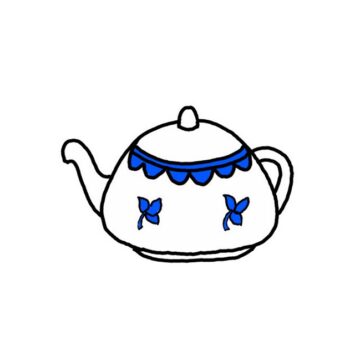 13 Teapot Drawing Ideas - How To Draw Teapot - DIYnCrafty