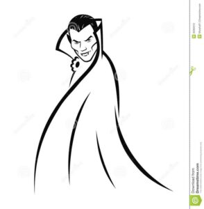 19 Dracula Drawing Ideas For Scary Collection - DIYnCrafty