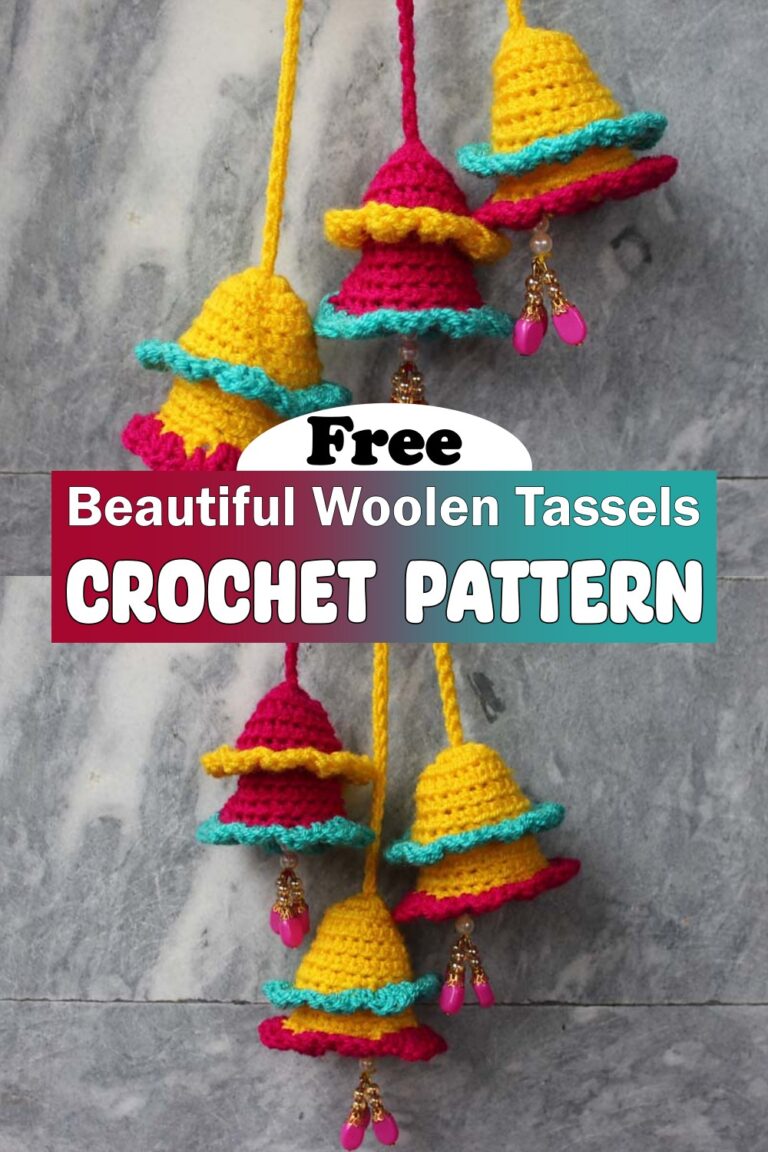 52 Free Crochet Tassel Patterns - How To Crochet Tassel - DIYnCrafty