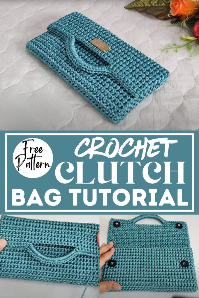 25 Free Crochet Clutch Bag Patterns For Ladies - DIYnCrafty