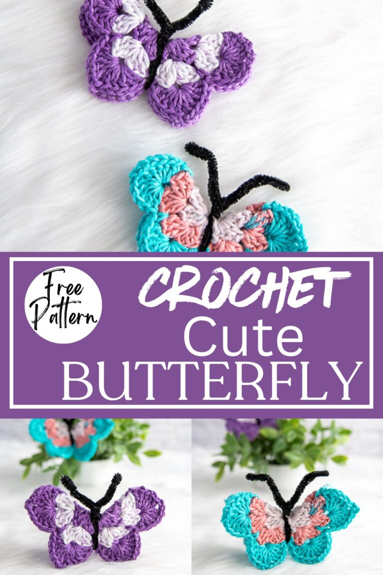 55 Free Crochet Butterfly Patterns That Are So Cute & Easy!