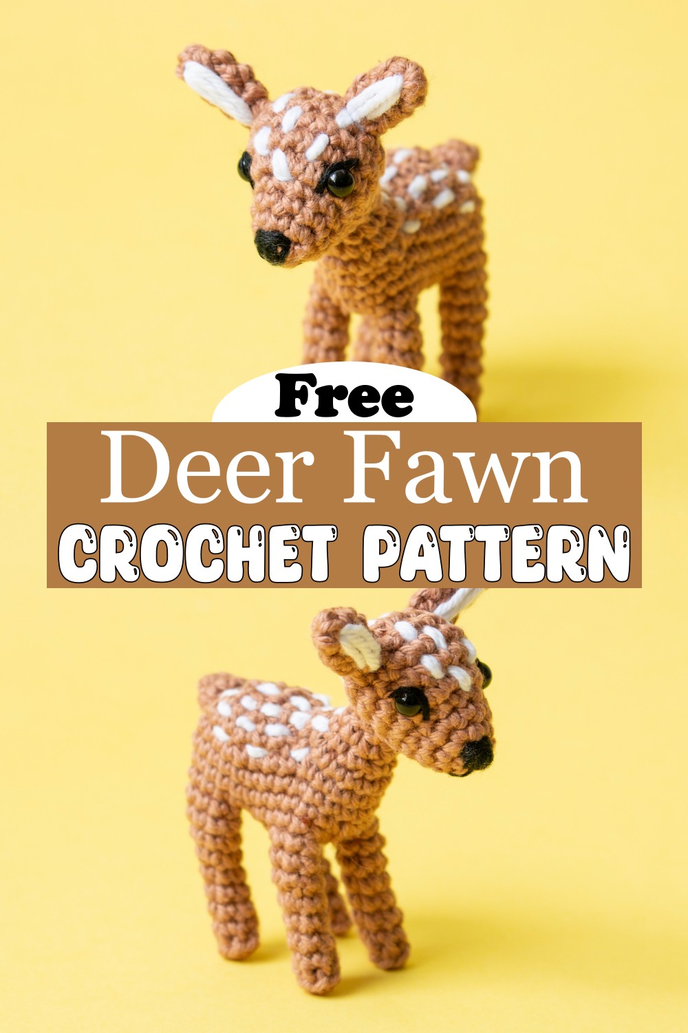 20 Free Crochet Deer Patterns & Amigurumi (easy!)