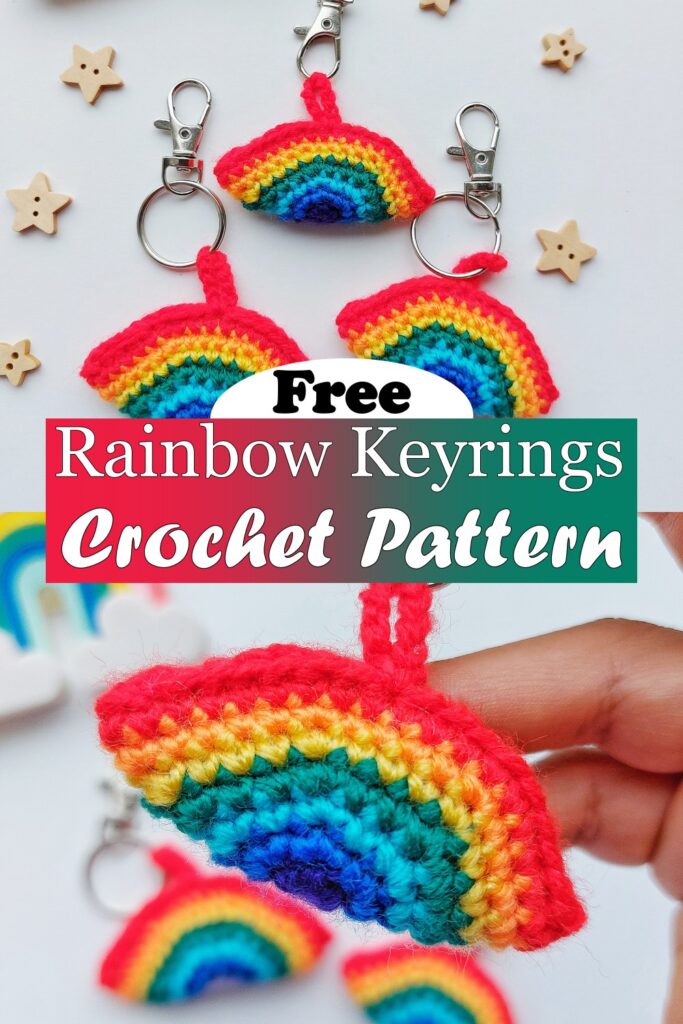 45 Free Crochet Rainbow Patterns To Color Up Any Item!