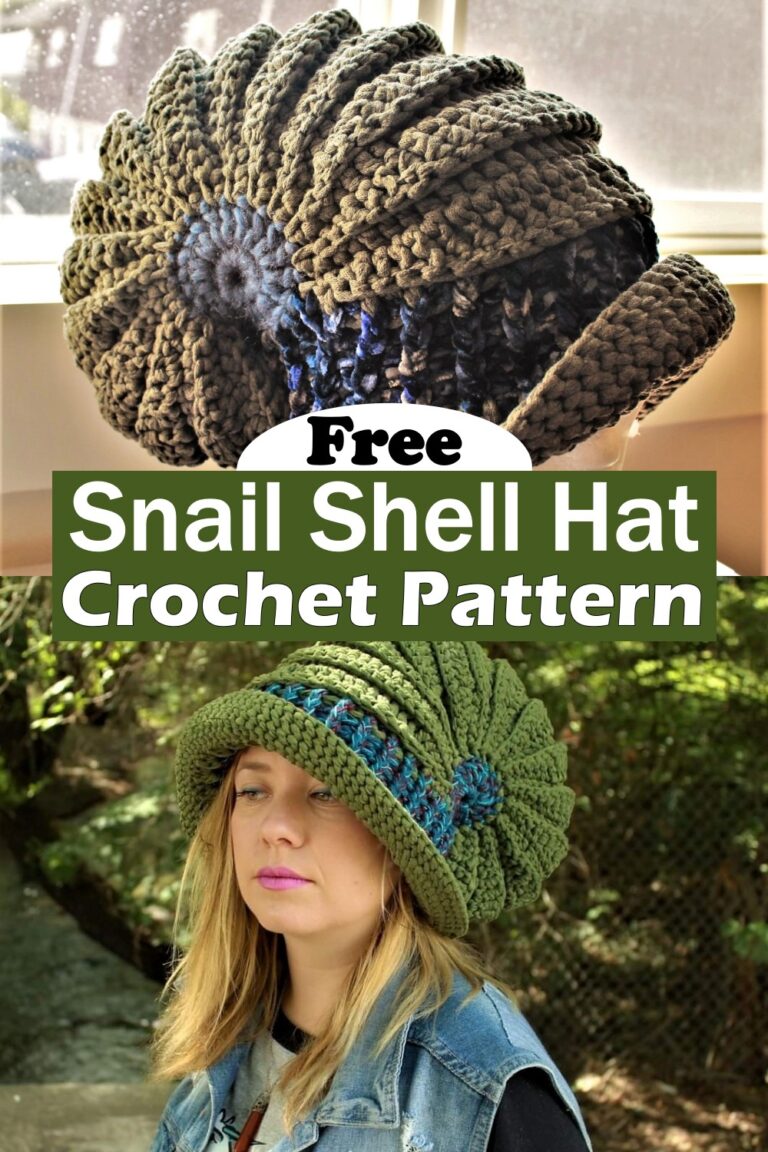 20 Free Crochet Snail Patterns For Lazy Cuteness Lovers!