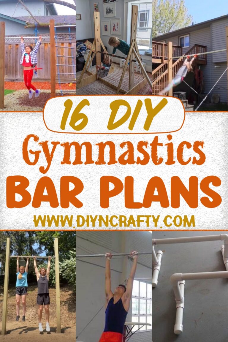 16 DIY Gymnastics Bar Plans And Ideas - DIYnCrafty